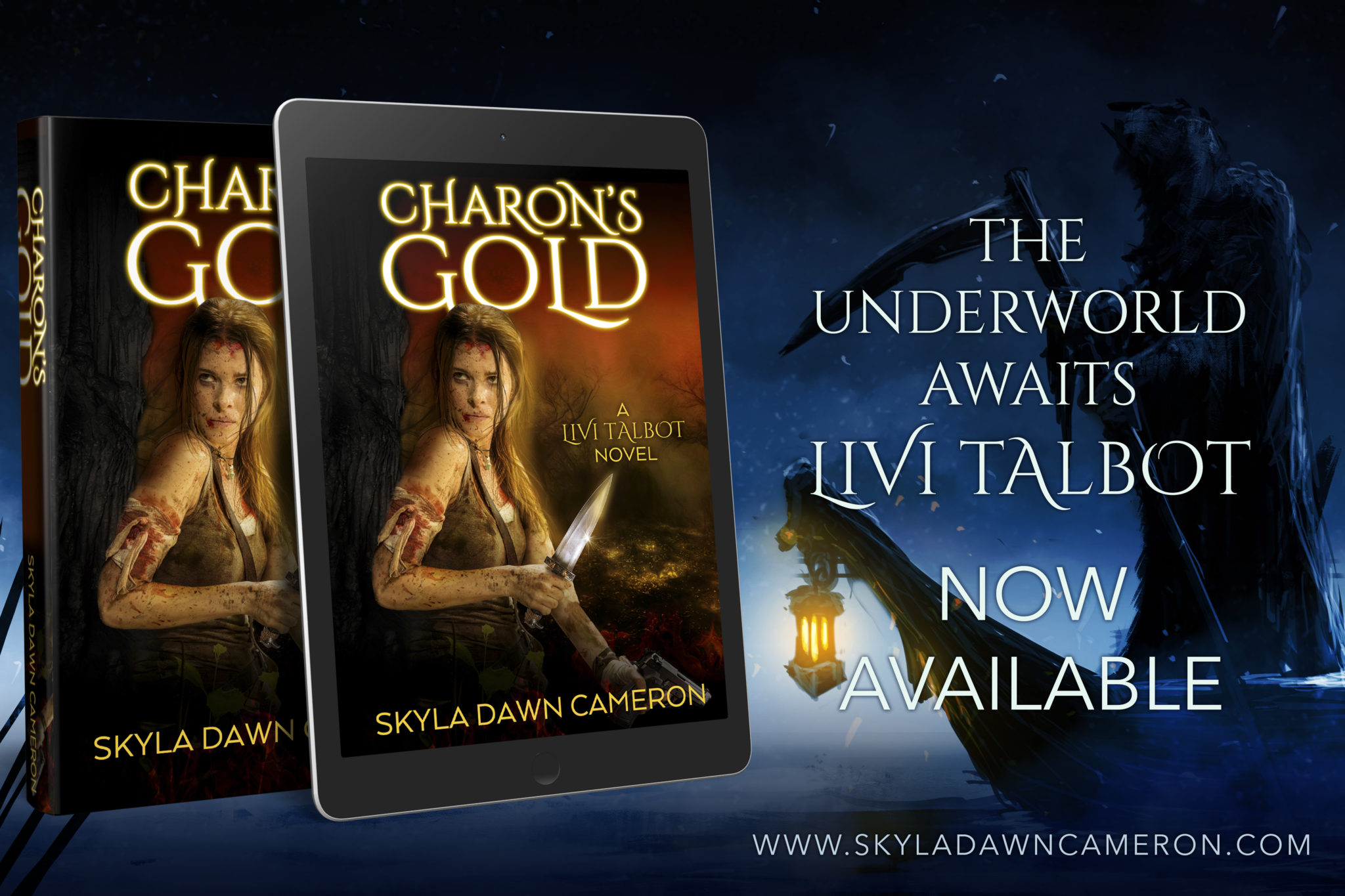 Charon’s Gold by Skyla Dawn Cameron now out! – SF Canada